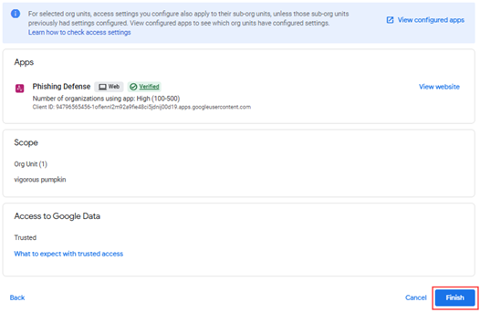 Graphus Activation Guide for Google Workspace
